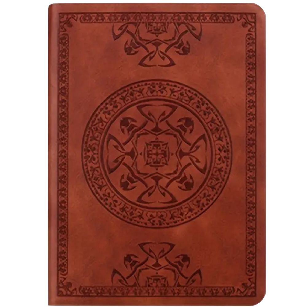 Craft Retro A5 Notebook PU Leather Diary with Embossing Process Journal ...