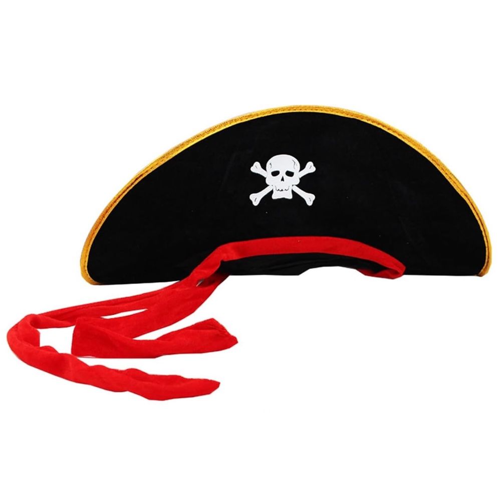 Party Cosplay Kids Halloween Pirate Triangle Hat Party Costume (25.5cm ...