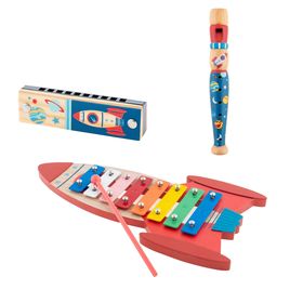 Stephen Joseph Wooden Musical Instrument Set Rocket | Shop Today. Get ...