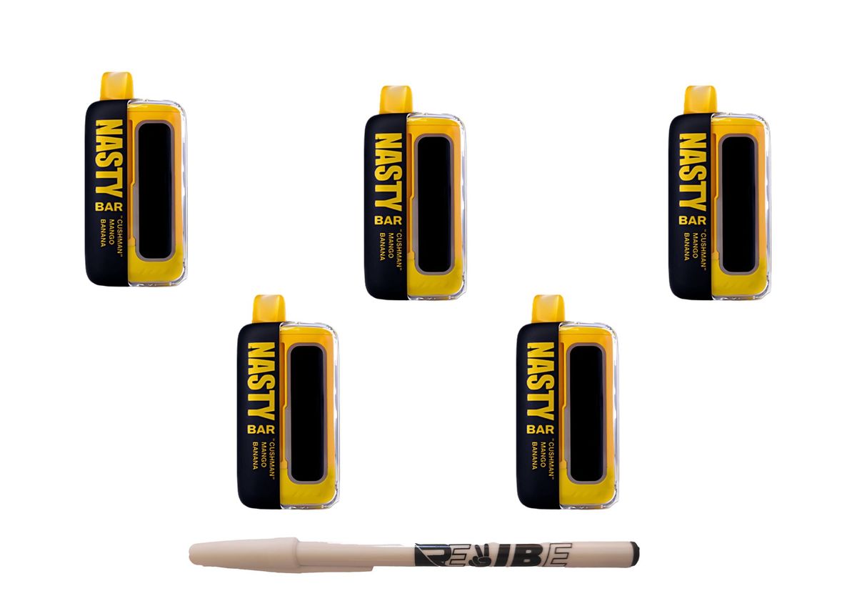 Nasty XL 20000 Cushman Mango Banana Rechargeable Disposable Vape 5% 5 ...