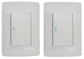 Hello Today White Single Lever 2 Way Light Switch - 2 Pack | Shop Today ...