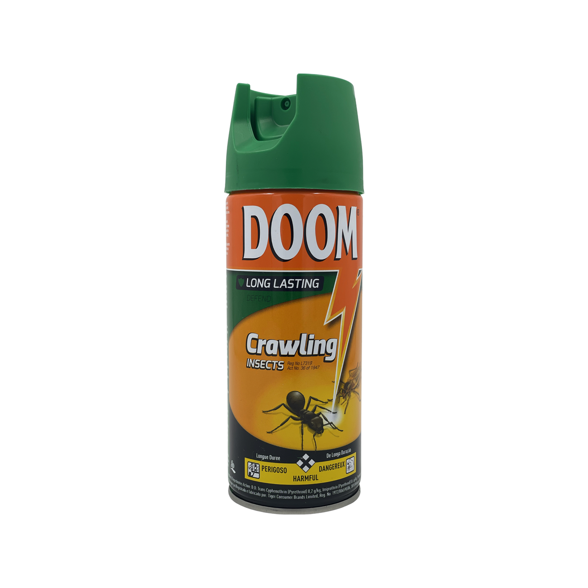 Doom Long Lasting Defense for Crawling Insects - 300ml - Pack of 6 ...