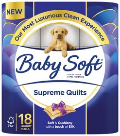 Baby Soft Supreme Quilts 2 Ply Toilet Paper - Pack of 18 | Shop Today ...