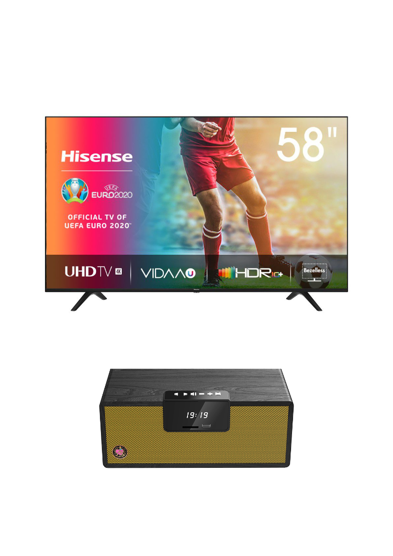 Hisense 58 4K Direct LED TV 58A7G With AVL Speaker Shop Today Get
