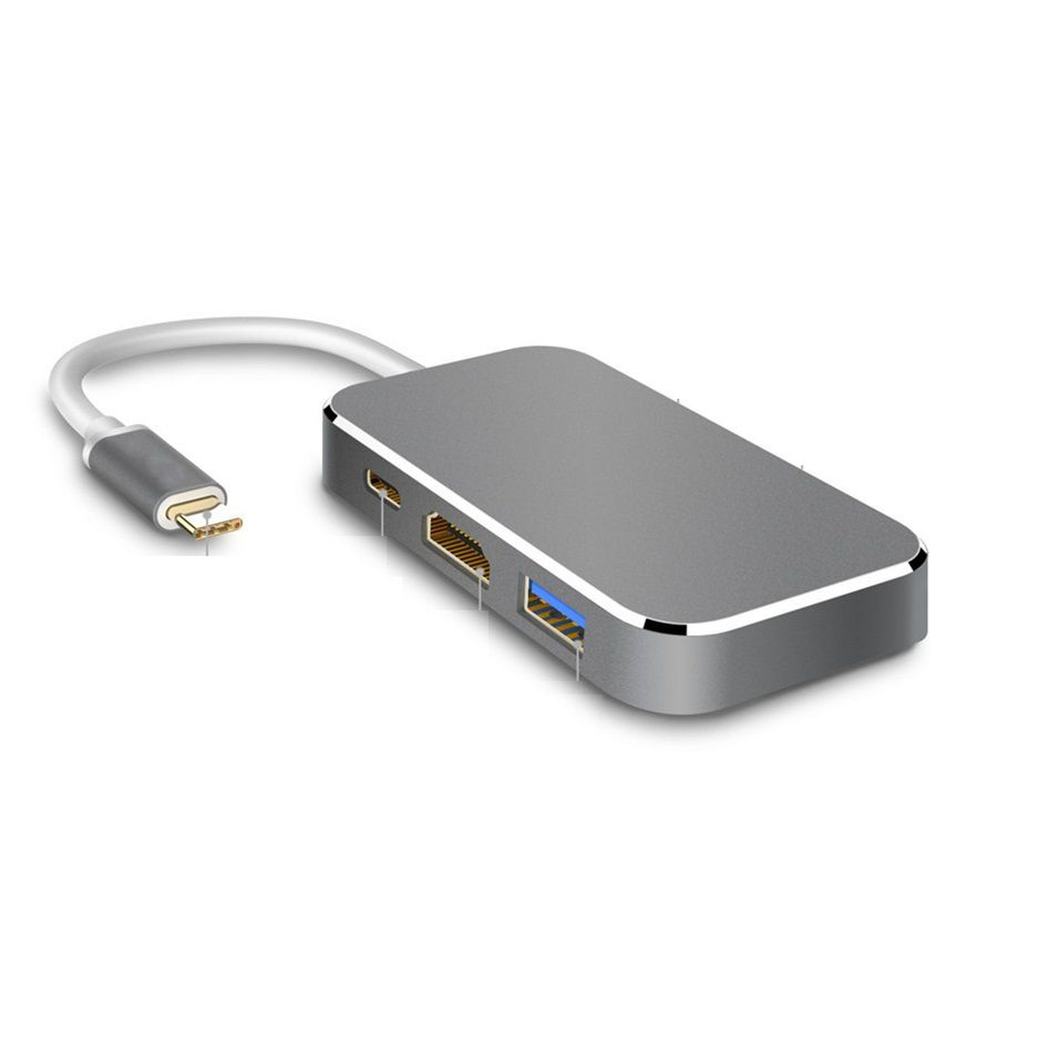 YAS Type-C 5 in 1 hub - HDMI-USB 3.0 Adapter -Hub | Shop Today. Get it Tomorrow! | takealot.com
