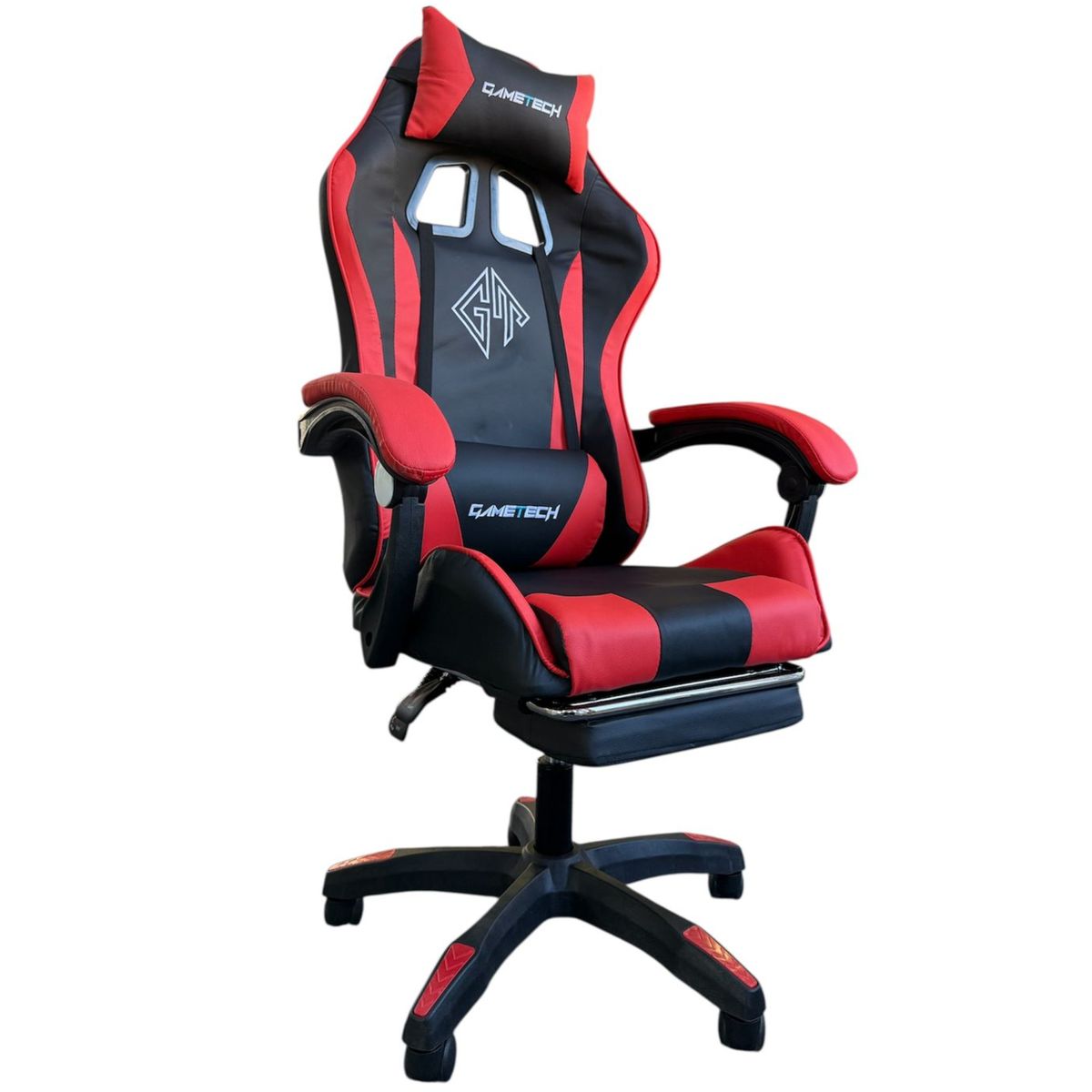 GameTech Gaming Chair - Black & Red (YT-055) | Shop Today. Get it ...