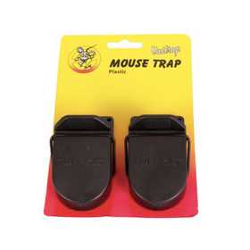 Vastrap Pest Control- Black Plastic Mouse Traps - 2 Pack of 2 | Buy ...