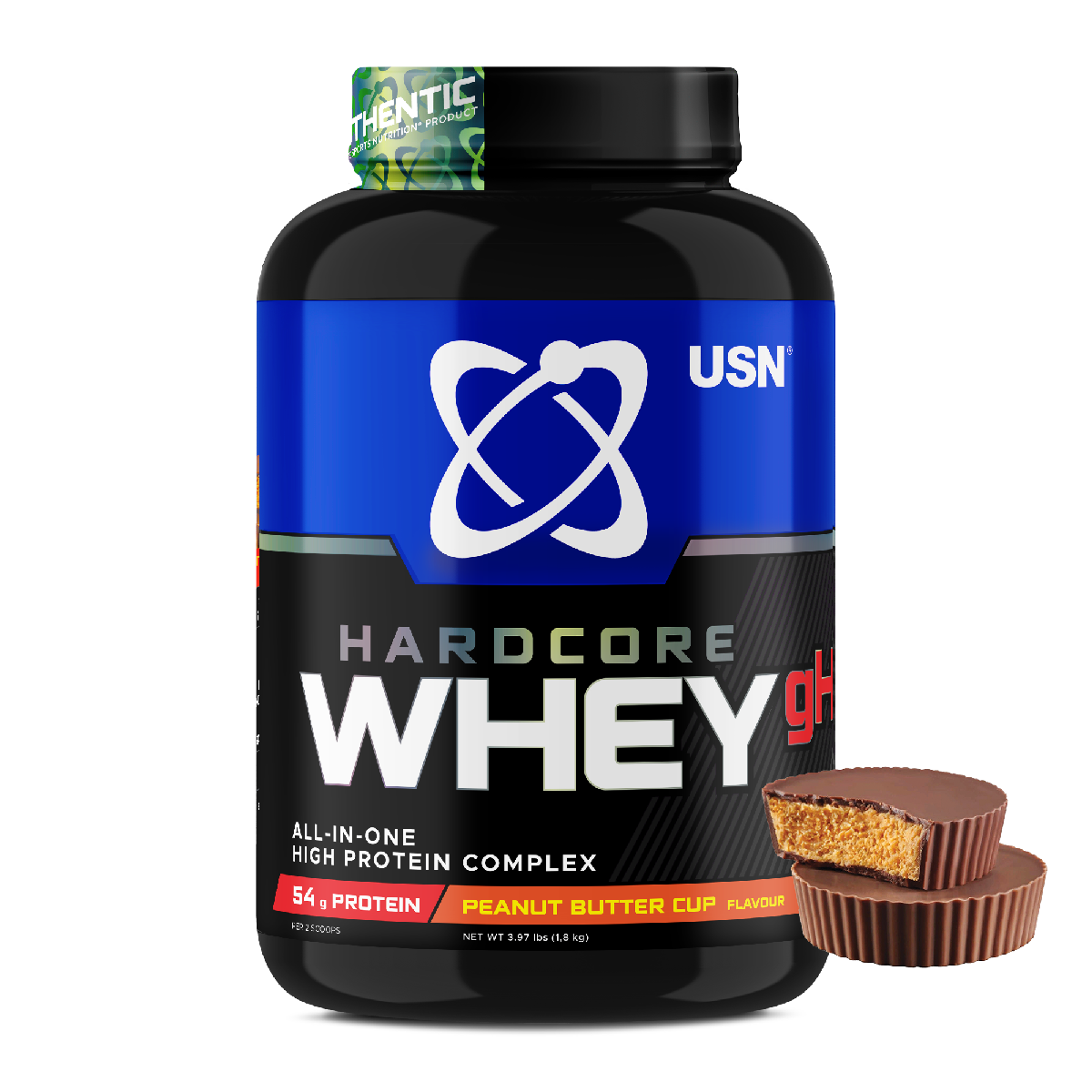 Hardcore Whey GH Peanut Butter Cup 1.8kg | Shop Today. Get it Tomorrow ...