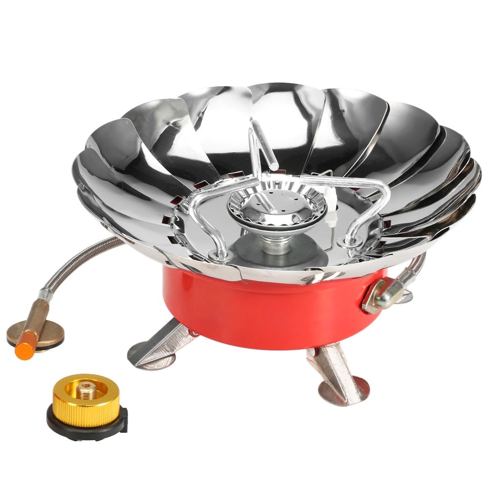 Camping 15 Windshields Windproof Stove Cooker with Adapter | Shop Today ...