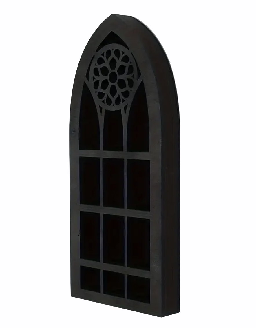 Decor Gothic Wooden Display Shelf for Small Ornaments 42cm | Shop Today ...