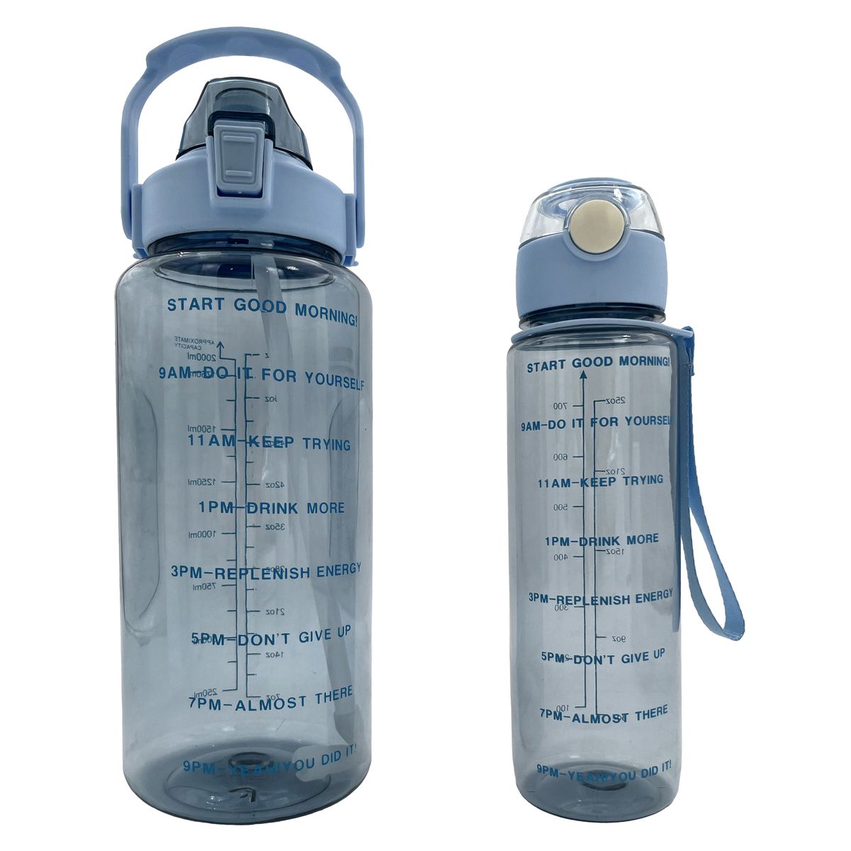 Motivational Water Bottle Set - 2L and 700 ML | Shop Today. Get it ...