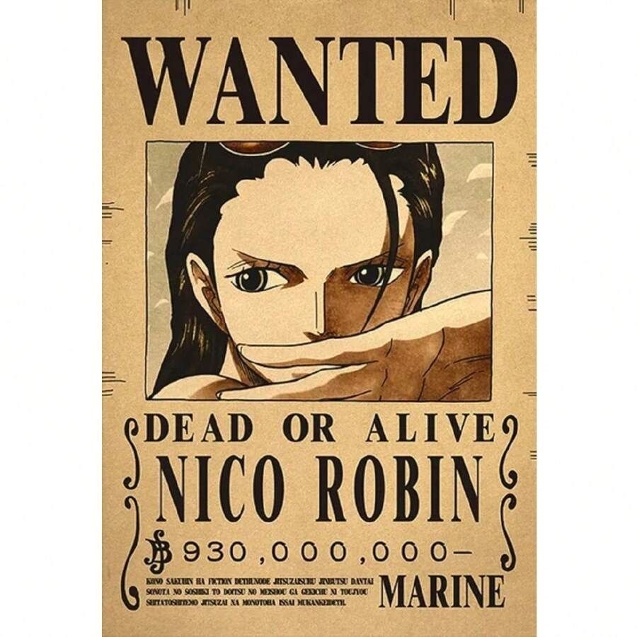 One Piece Nico Robin Bounty Poster | Shop Today. Get it Tomorrow ...