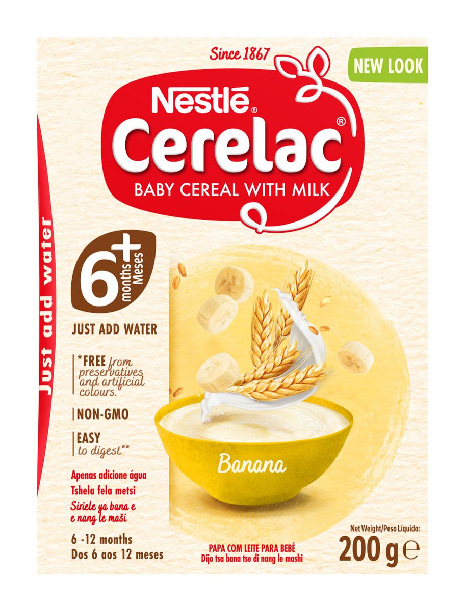 NESTLÉ CERELAC Banana Stage 1 Baby Cereal 200g | Shop Today. Get it ...