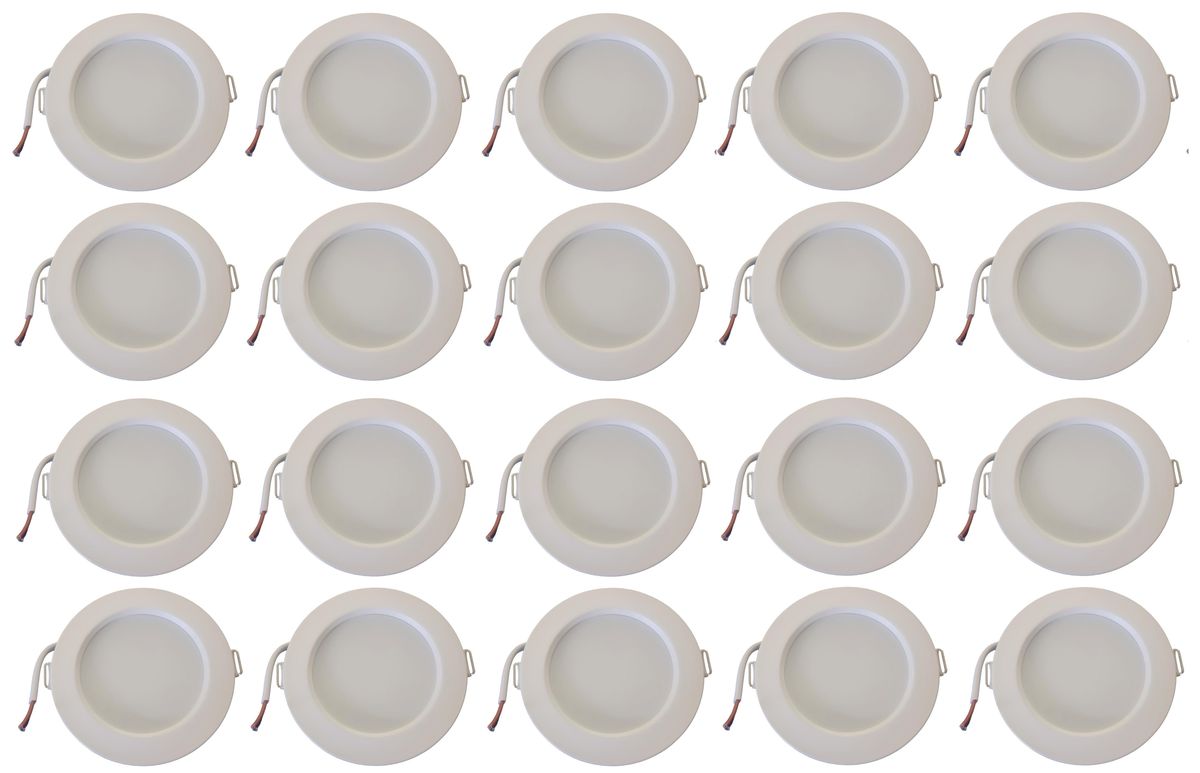 Hello Today 7W Concealed LED Down Lights - 20 Pack Cool White | Shop ...