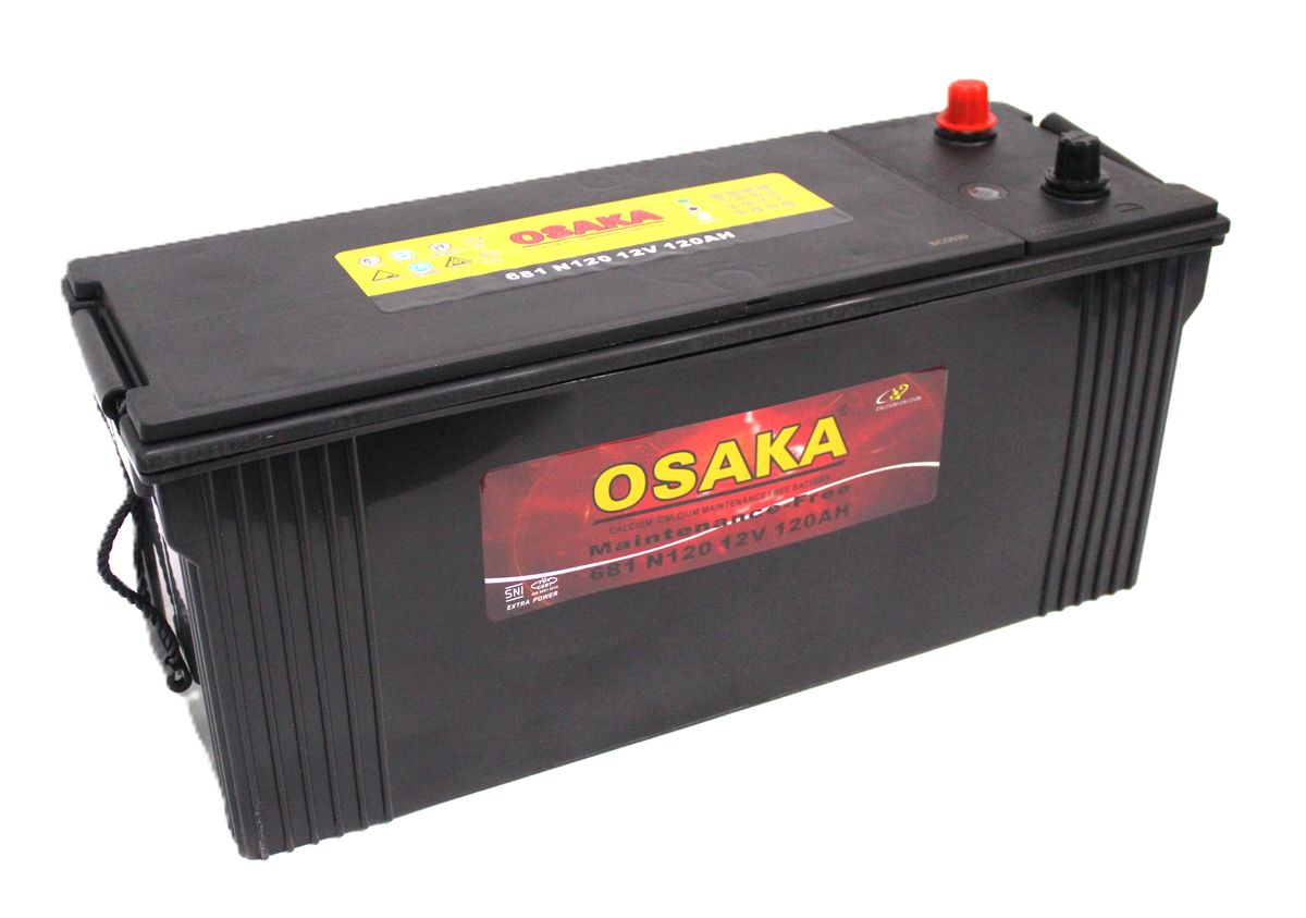 Osaka 681 N120 Car Battery - 12V - 120Ah - Normal Terminal + - | Shop ...