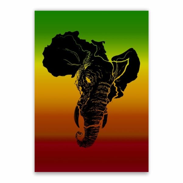 Africa Elephant Poster - A1 | Shop Today. Get it Tomorrow! | takealot.com