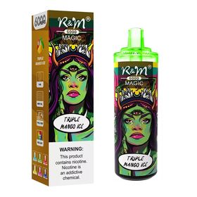 Magic 6000 Puffs Rechargeable Disposable Vape With 14ml Triple Mango ...