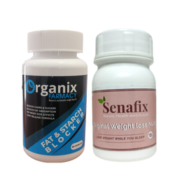 Organix Farmacy Fat & Starch Blocker and Senafix Nuts to reduce Belly ...