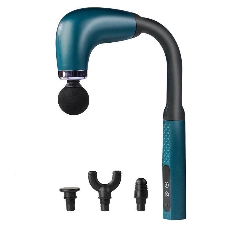 Massage Gun with Upgraded Extension Handle Deep Tissue Back Massager ...