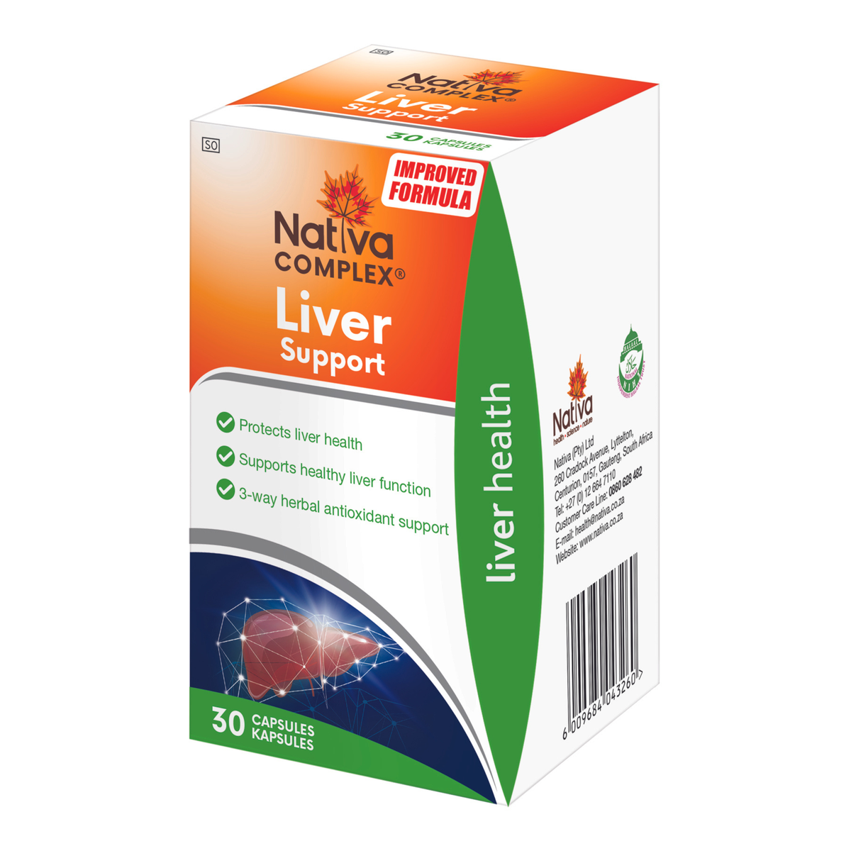 Nativa Complex Liver Support Capsules - 30's | Shop Today. Get it ...