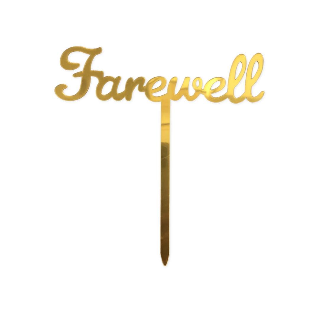 Farewell Cake Topper | Shop Today. Get it Tomorrow! | takealot.com