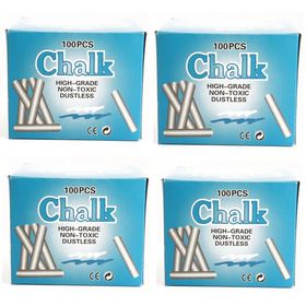 White chalk 4 boxes x 100pcs | Shop Today. Get it Tomorrow! | takealot.com