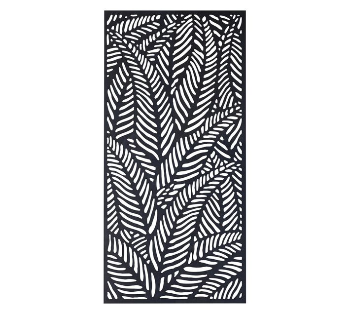 Matrix Ferns Decorative Screen Charcoal 1800 x 900 mm | Shop Today. Get ...