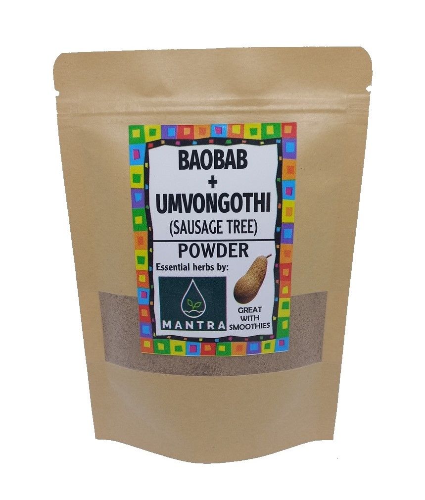 Baobab and Umvongothi (Sausage Tree) bark powder 200g | Shop Today. Get ...