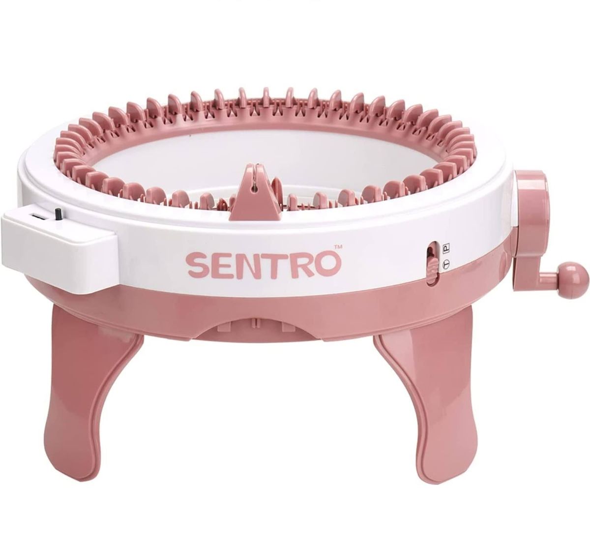 Handmade Wool Knitting Machine Rotary Table Double Knit Loom Machine ...