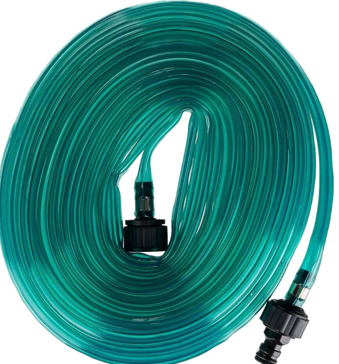 Garden Soak Drip Automatic Water Green Flat Sprinkler Hose - 7.5m ...