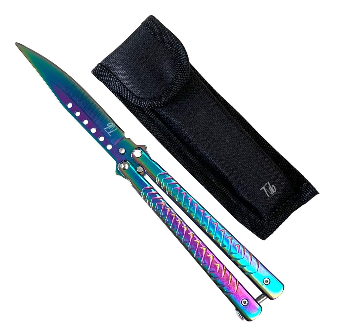 The "Butterfly" - Non Training Sharp Blade Balisong Knife | Shop Today ...