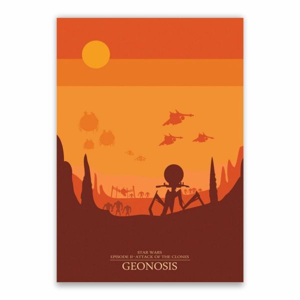 Star Wars Episode II Geonosis Poster - A1 | Shop Today. Get it Tomorrow ...