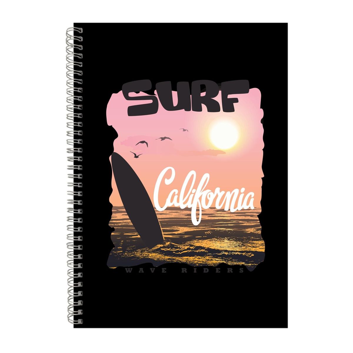 Surf Notebook Summer Gift Idea A4 Notepad 150 | Shop Today. Get it ...