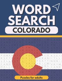 word search Colorado Puzzles for adults: Large Print word search puzzle ...