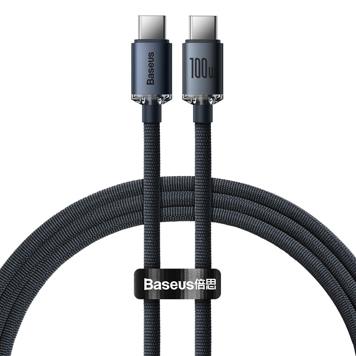 Baseus Crystal Shine Series 100W USB-C Fast Charging Data Cable 1.2m ...