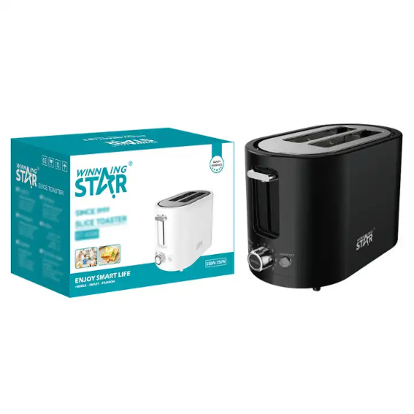Winning Star Adjustable Temperature 2 Slice Toaster | Shop Today. Get ...