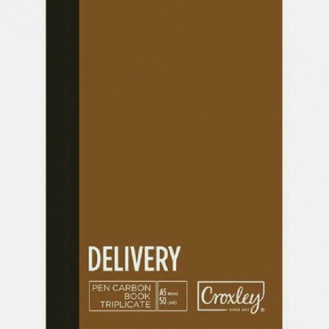 Croxley JD66PR A5 Delivery Pen Carbon Book Triplicate (10 Pack) | Shop ...