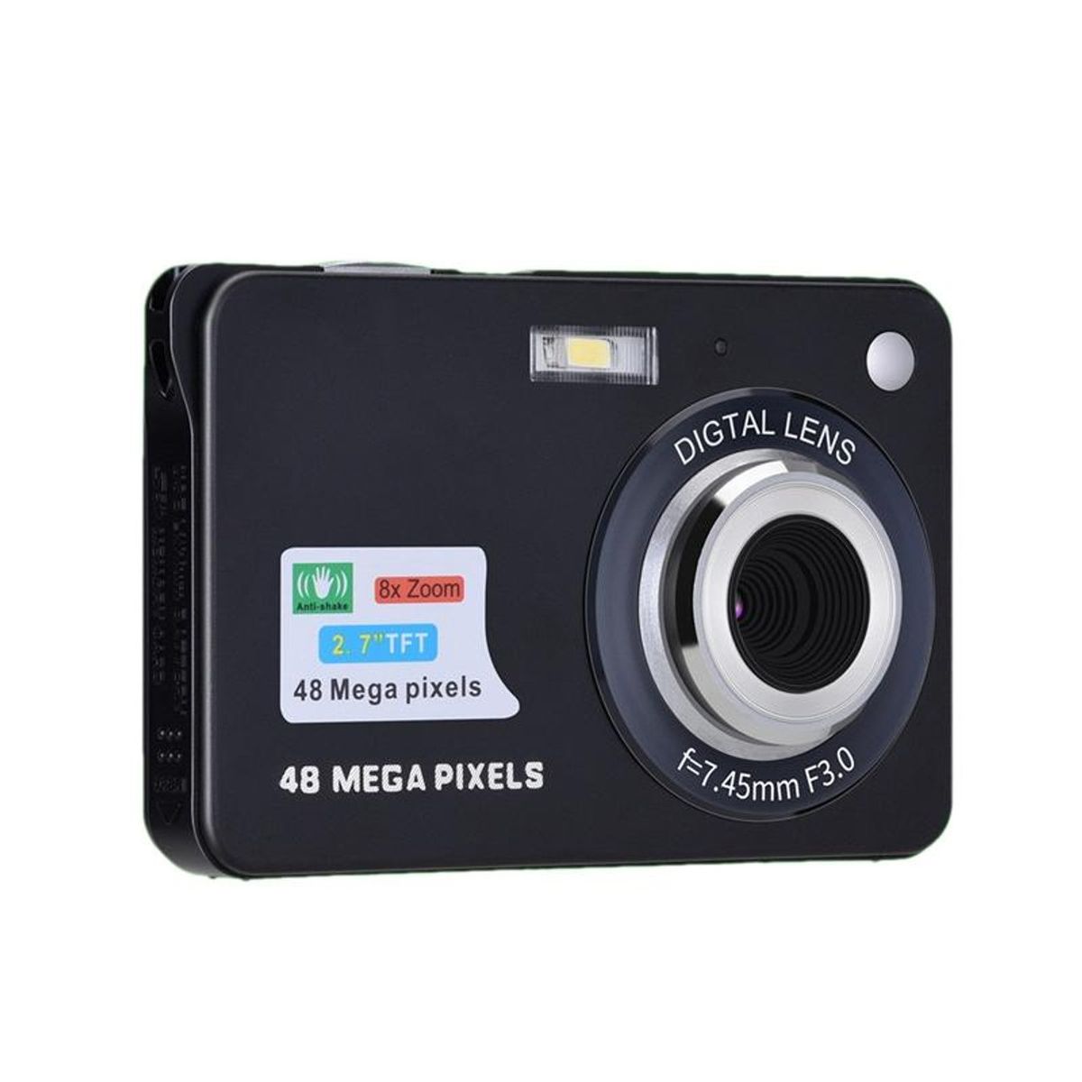 1080P 48MP 8X Digital Zoom Camcorder Anti-shake 2.7 Inch Screen Camera ...