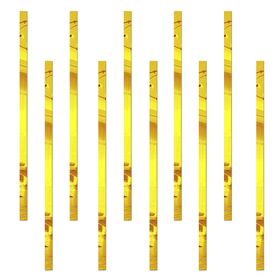 Home Decor Reflective Mirror Edging Decal Sticker Set of 10 (90cm ...