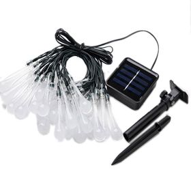 5m RGB Teardrop Water Drop Solar String Lights | Shop Today. Get it ...