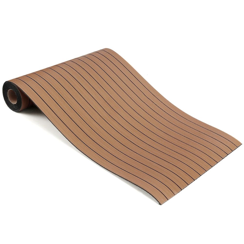 Chenshia Wood Slat Wall Paper, Peel & Stick Stripe Contact Paper ...