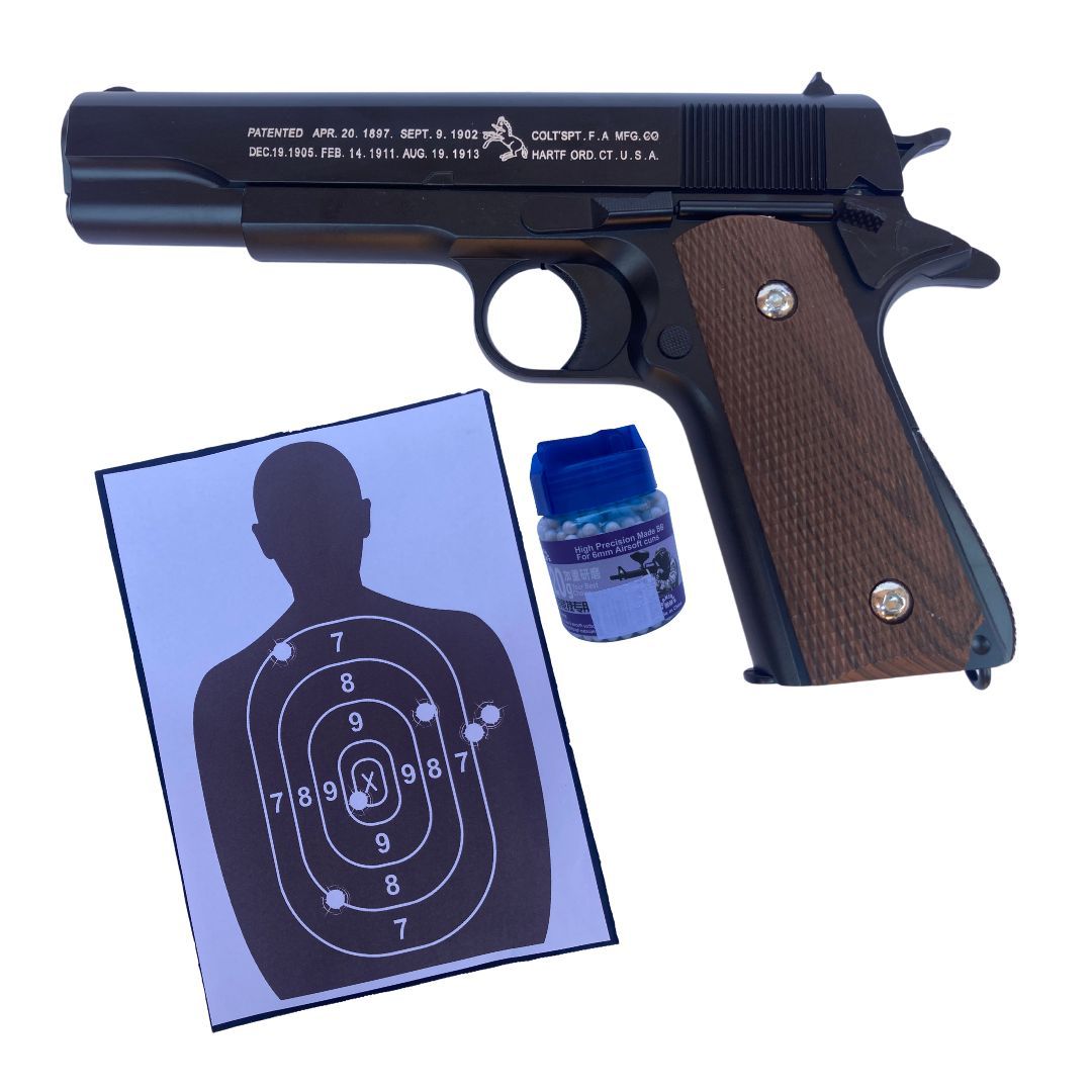 Airsoft Colt C1911 and Shooting Target | Shop Today. Get it Tomorrow ...