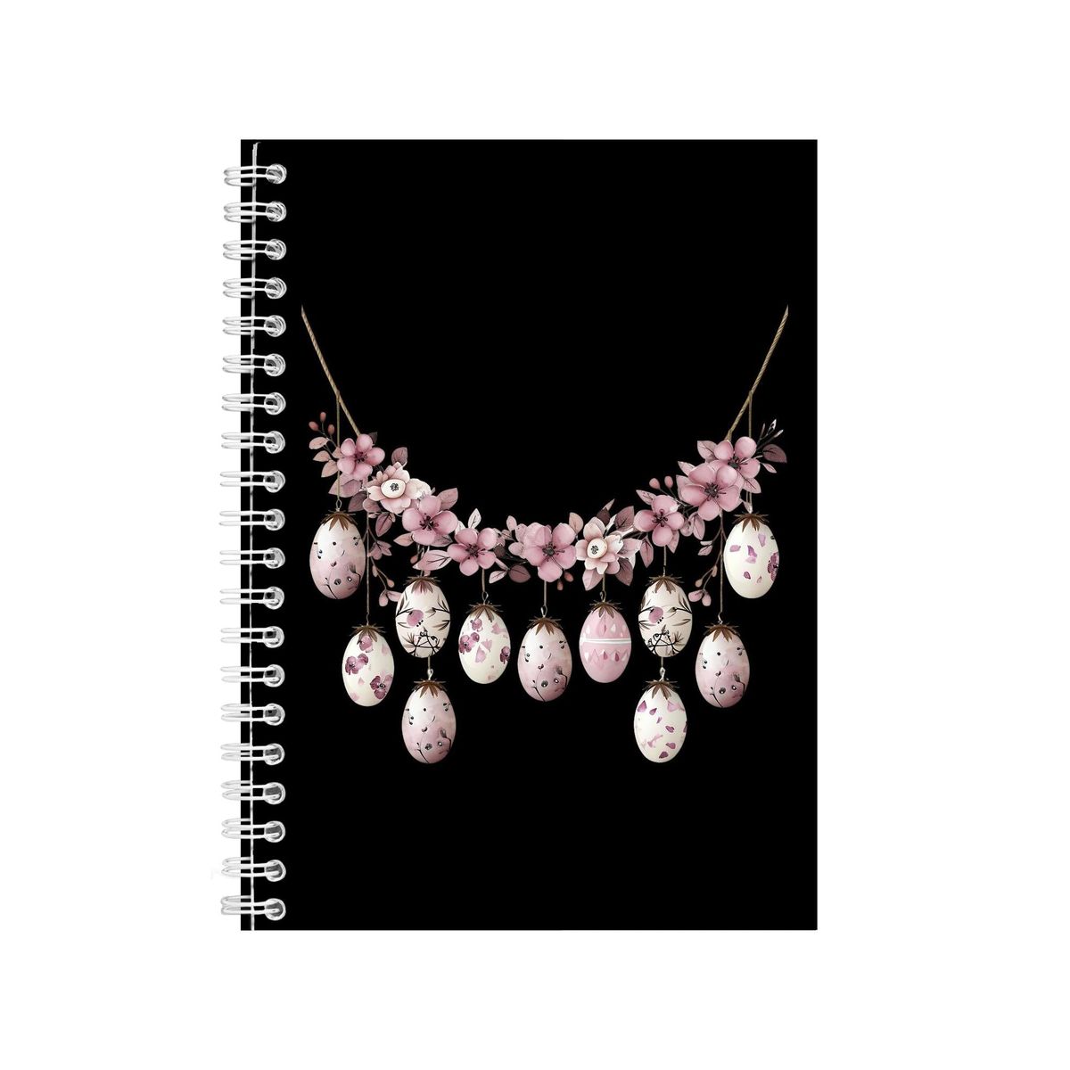 Egg Rope 2 A5 Notebook Spiral Lined Notepad Easter Idea 379 | Shop ...