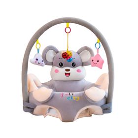 Baby Sofa Support Seat Plush Learning To Sit Chair with Rod | Shop ...