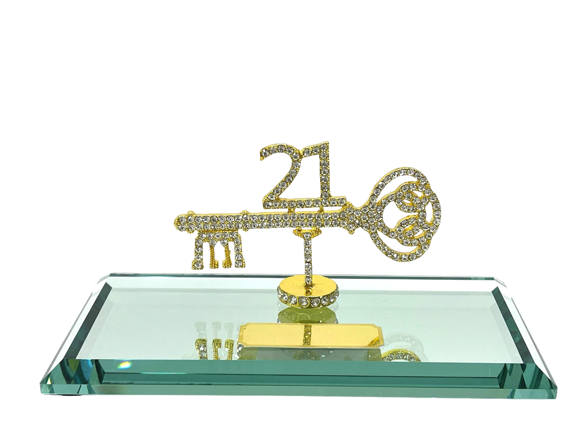 21st Key On Diamante Gold Stand | Shop Today. Get it Tomorrow ...