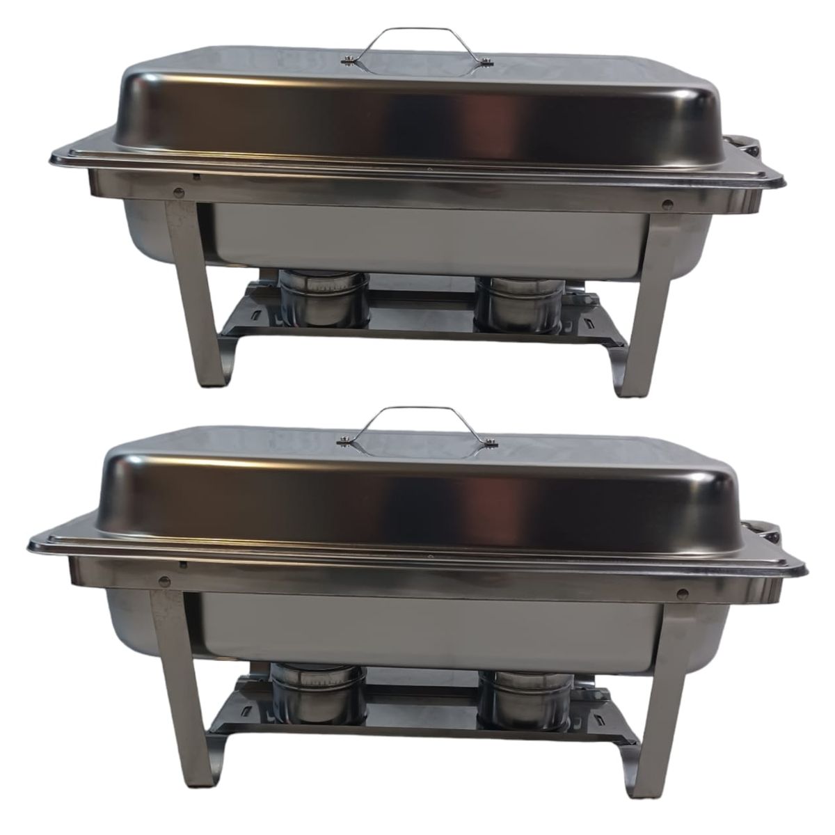 Disano - Stainless Steel Single tray Chafing Dish -11 liter Set of 2 ...