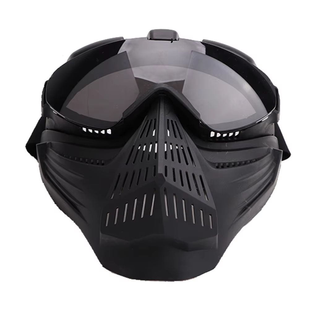 Trade Kite Tactical Full-Face Mask with Goggles - Airsoft & Paintball ...