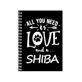 Shiba A5 Notebook Dog Gift Idea Writing Books A5 Notepad | Shop Today ...