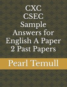 CXC CSEC Sample Answers for English A Paper 2 Past Papers | Shop Today ...