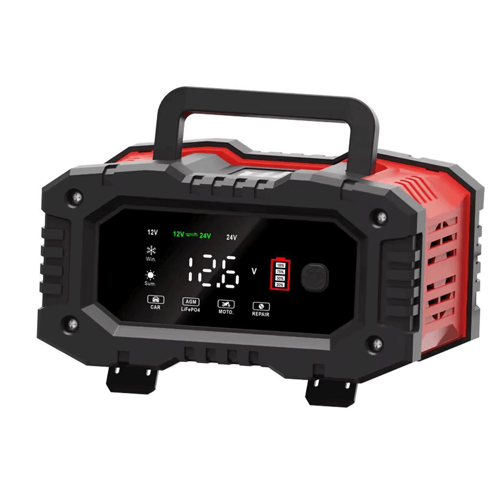 Smart Battery Charger 12V/24V 20A 7-Stage AGM Lead-Acid LiFePO4 | Shop ...